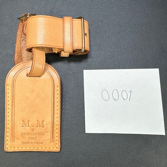 Louis Vuitton | Accessories | Authentic Louis Vuitton Lv Name Tag And ...
